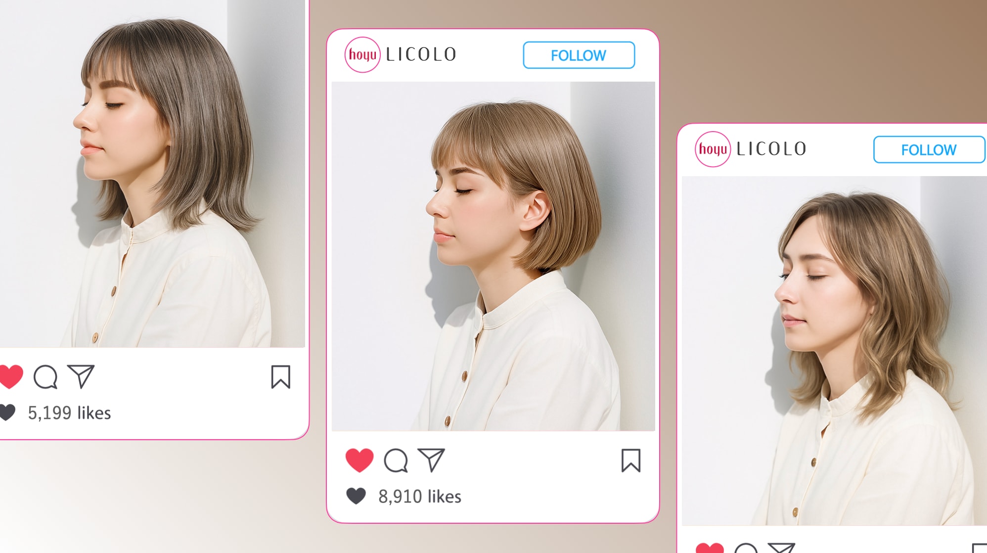 ピンクレッドってどんな髪色？明るめ暗めのヘアカラー17選 | ヘアカラーリング | LICOLO - 髪から自分を好きになる